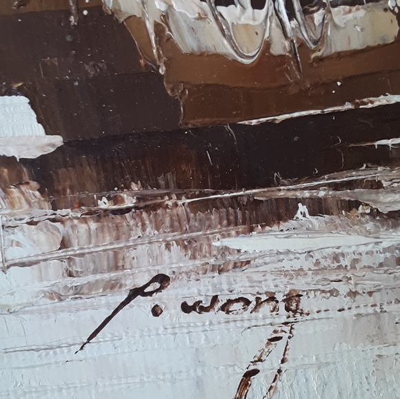 Artist P. Wong | Wall Decor | P Wong Oil Painting On Canvas With ...